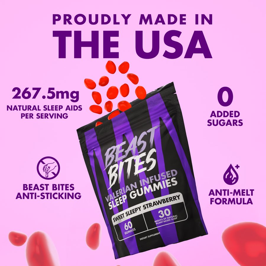 Best Sleep Gummies for Deep Rest | Melatonin Free Sleep Gummies – Beast ...