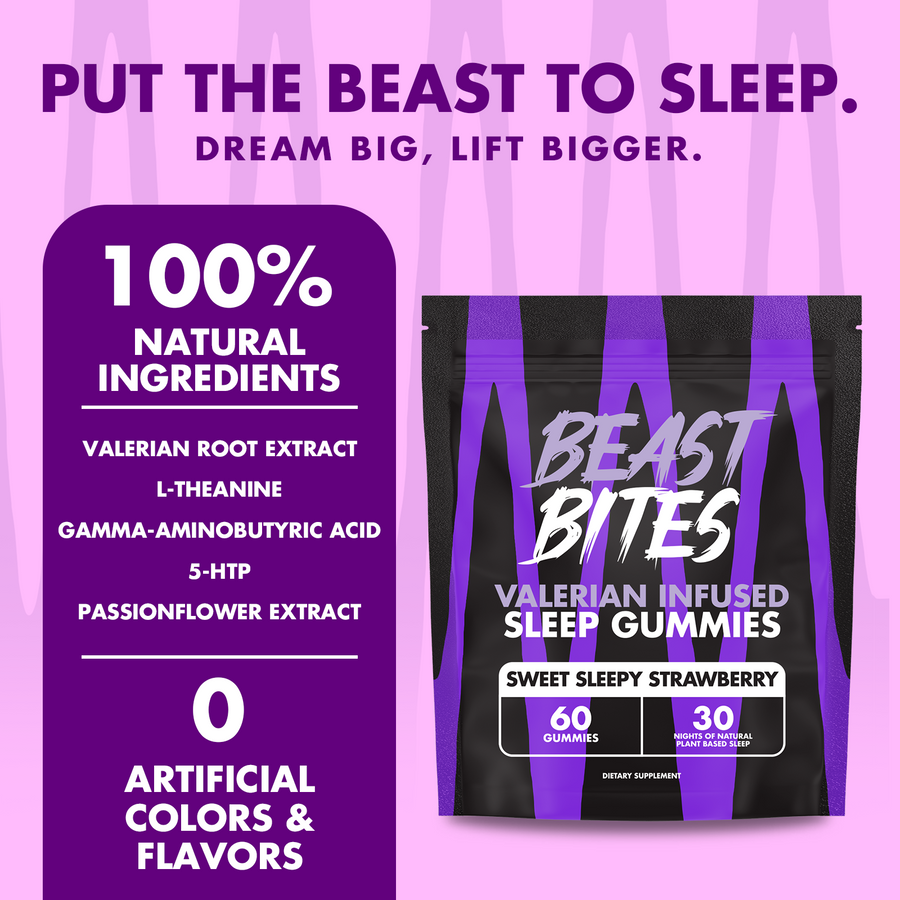 Best Sleep Gummies for Deep Rest | Melatonin Free Sleep Gummies – Beast ...