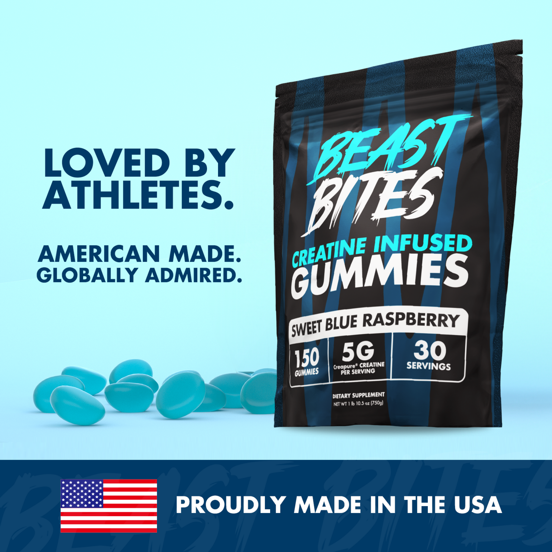 Creatine-Infused Gummies | Best Creatine Gummies – Beast Bites ...