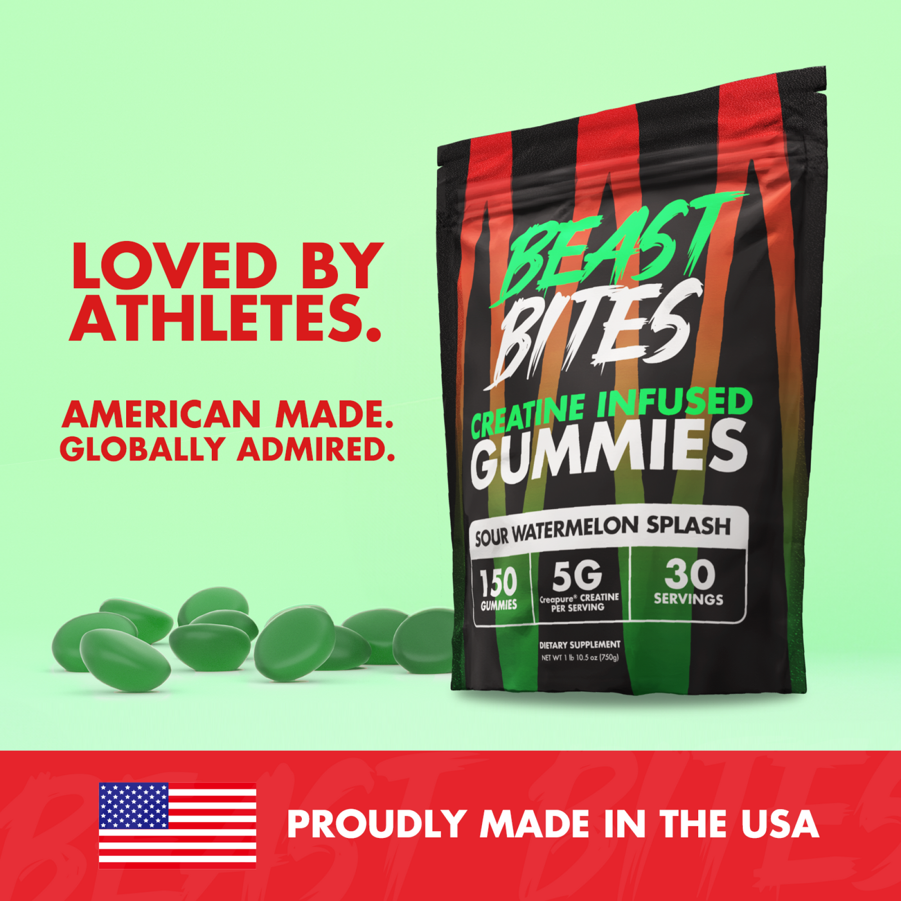 Creatine Infused Gummy Collection – Beast Bites Supplements Inc.