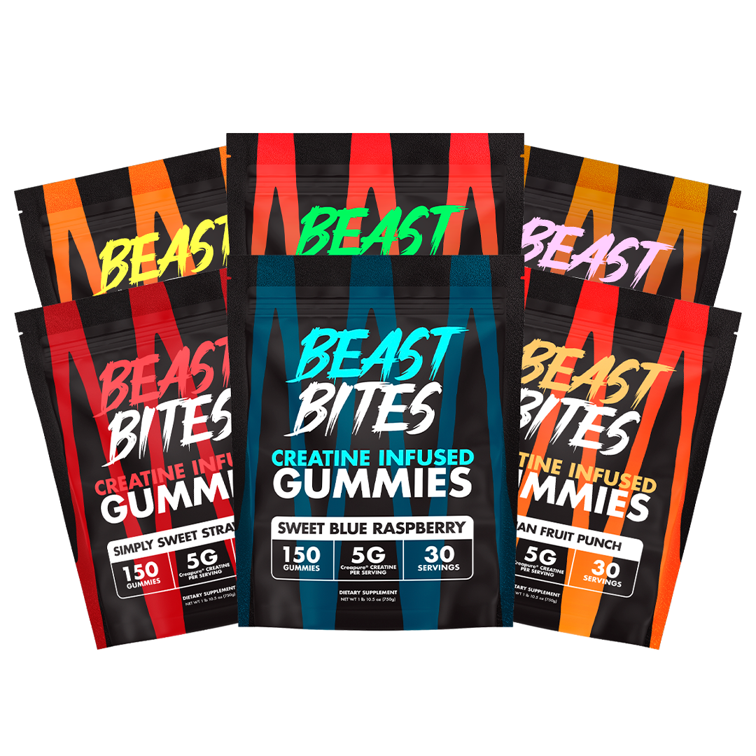 Creatine Infused Gummy Collection – Beast Bites Supplements Inc.